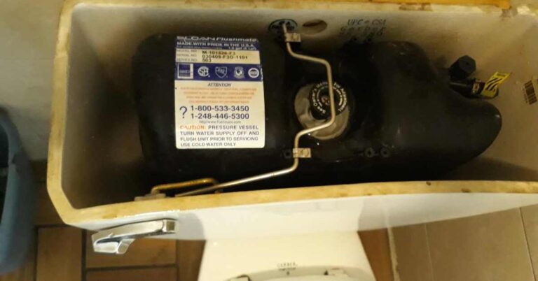 Sloan Flushmate Problems And Their Solutions